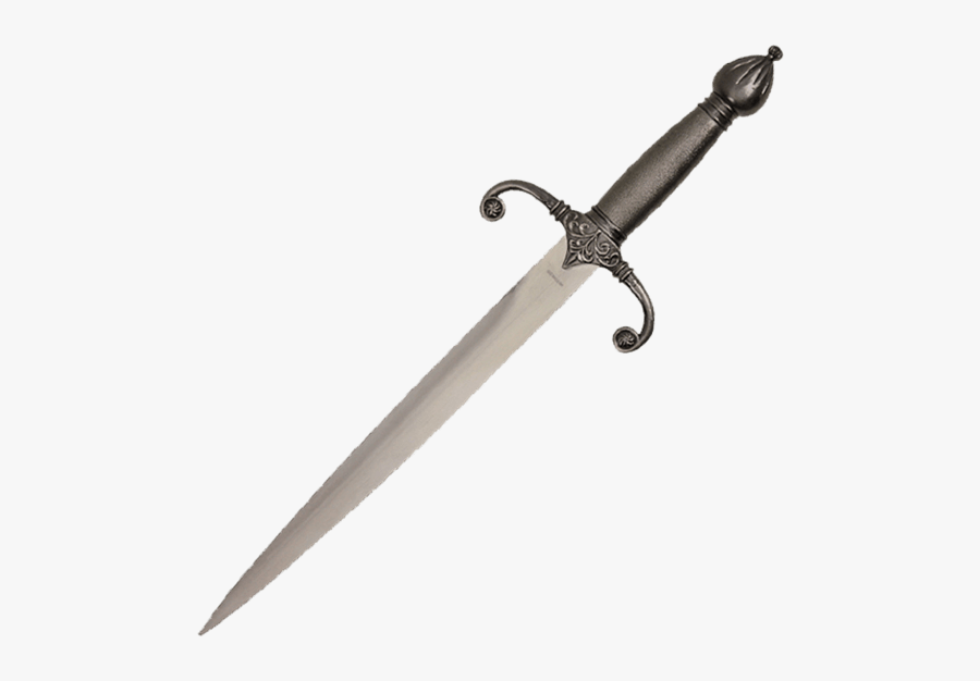 Clip Black And White Dagger Clipart Black - Fantasy Dagger , Free Transparent Clipart - ClipartKey