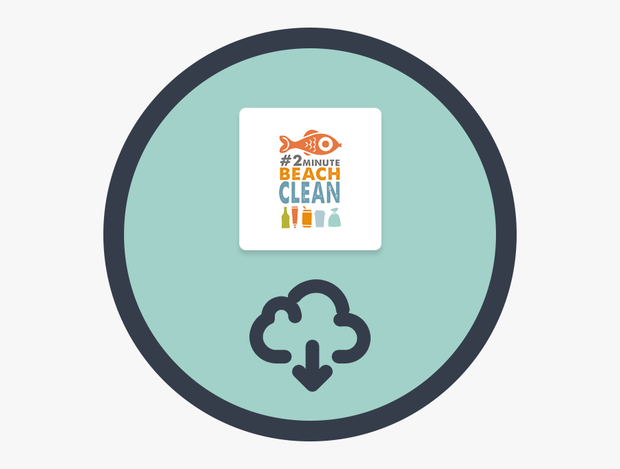 2 Minute Beach Clean Clipart , Png Download - Circle , Free Transparent ...