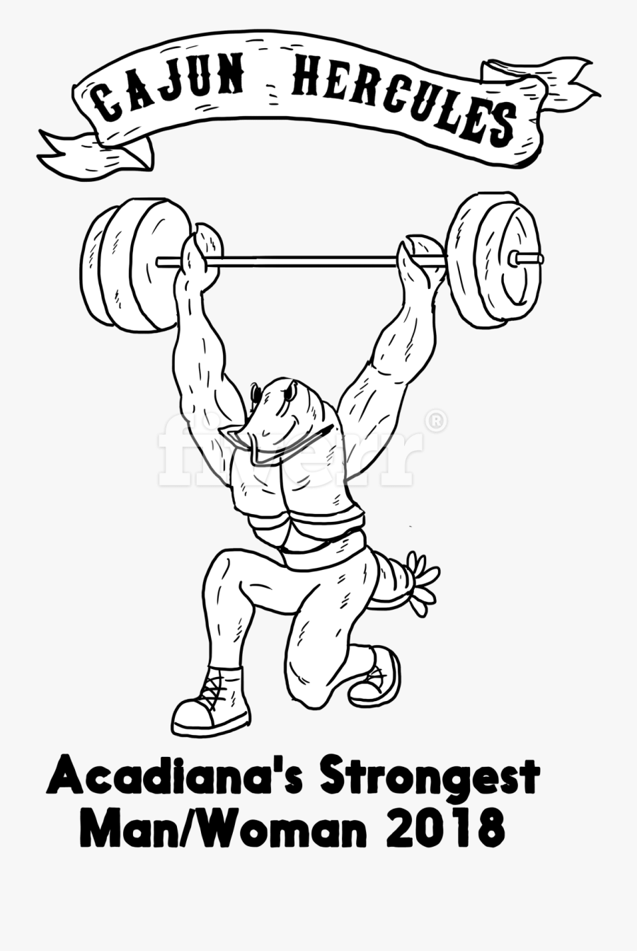 Transparent Weightlifter Png - Powerlifting , Free Transparent Clipart ...