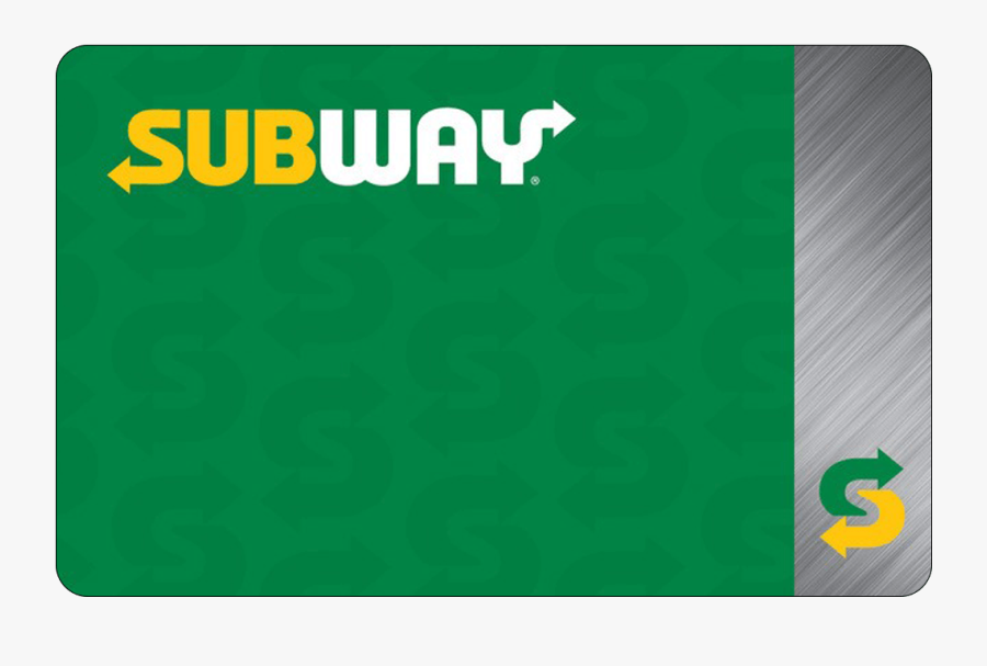 Subway Gift Cards Transparent , Free Transparent Clipart - ClipartKey