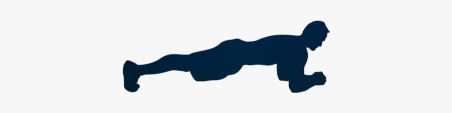 Plank Exercise Png Transparent Images - Silhouette , Free Transparent ...