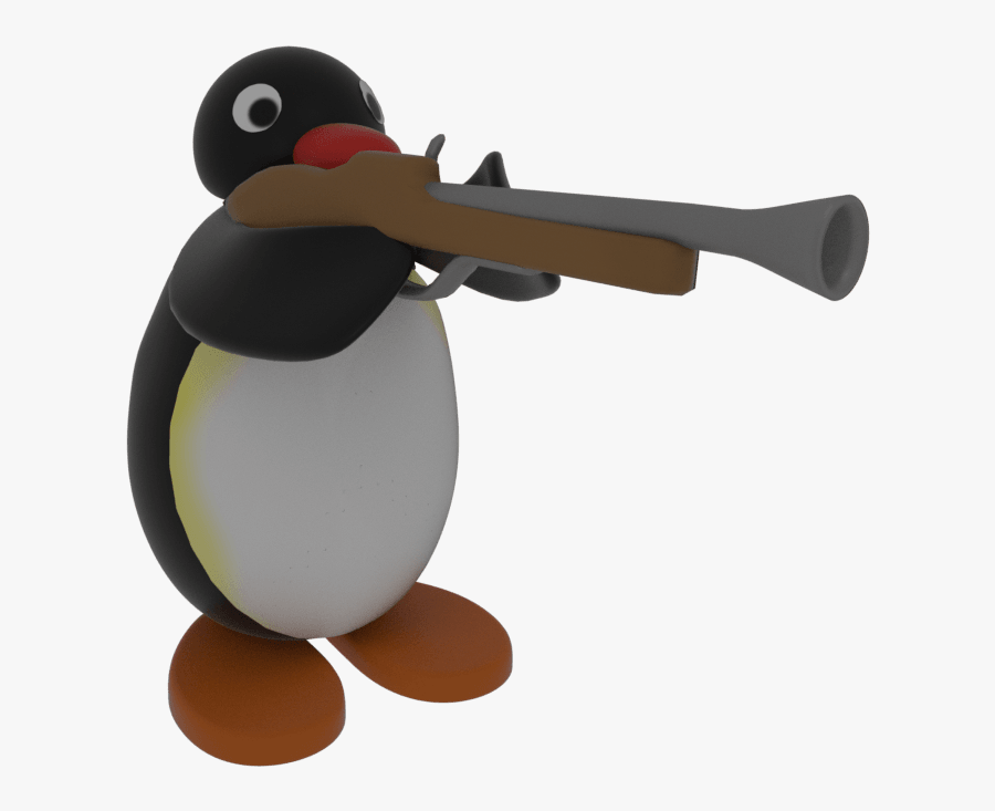 Transparent Pingu Png - Pingu With A Gun , Free Transparent Clipart ...