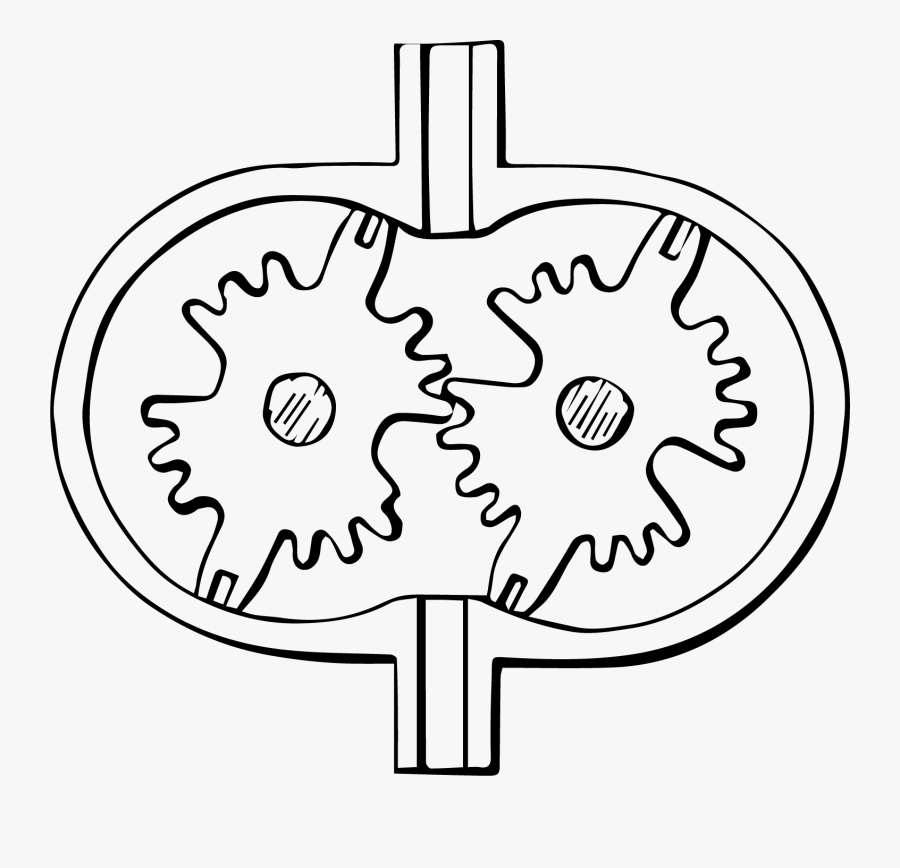 Rotary Drawing - Line Art , Free Transparent Clipart - ClipartKey