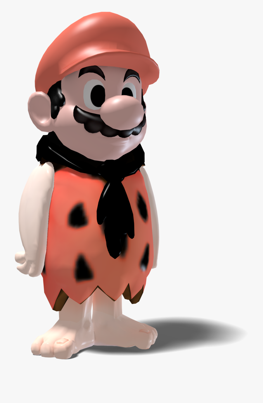 Super Mario Maker Father Fred Flintstone 3d Modeling - 7 Grand Dad ...