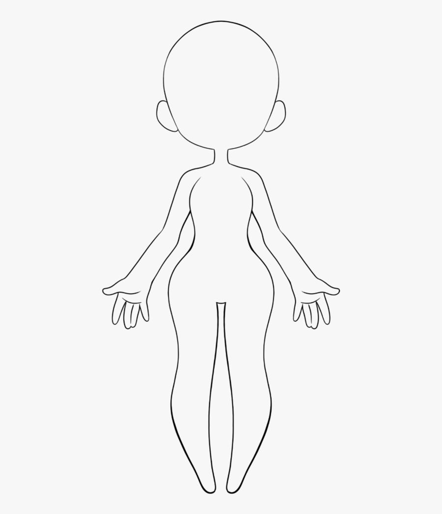 Chibi Female Body Base Drawing Draw Chibi Chibi Manga Bts Chibi Body 