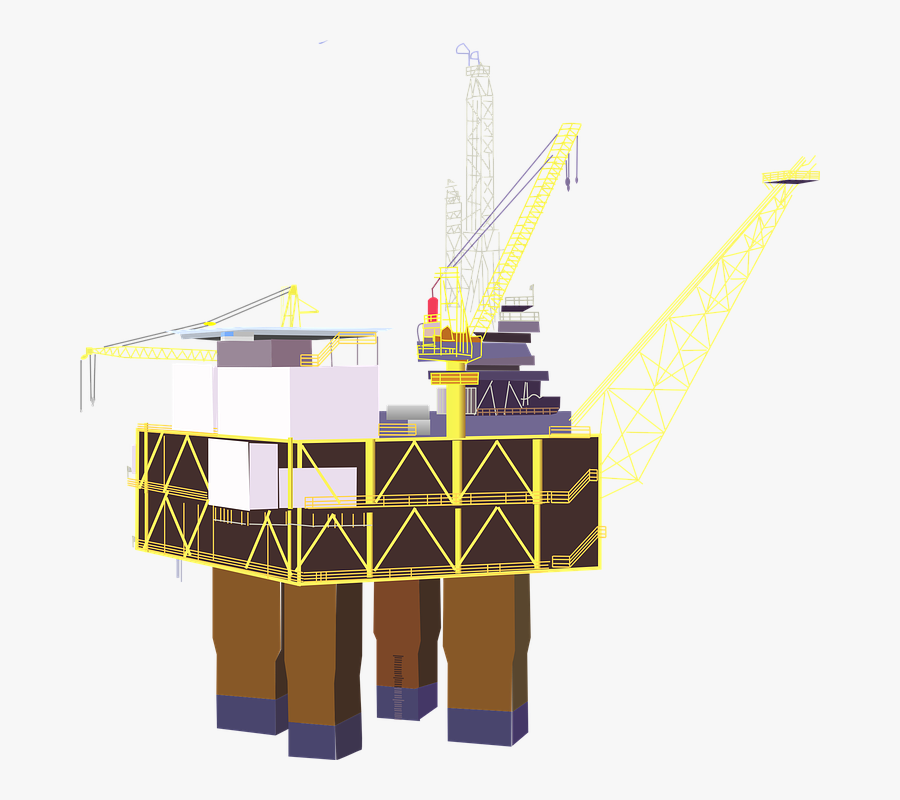 Oil Rig, Rig, Platform, Derrick, Offshore, Industry - Oil Rig Clip Art ...
