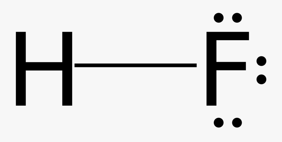 Clip Art Fluoride Wikipedia - Hf Lewis Structure , Free Transparent ...