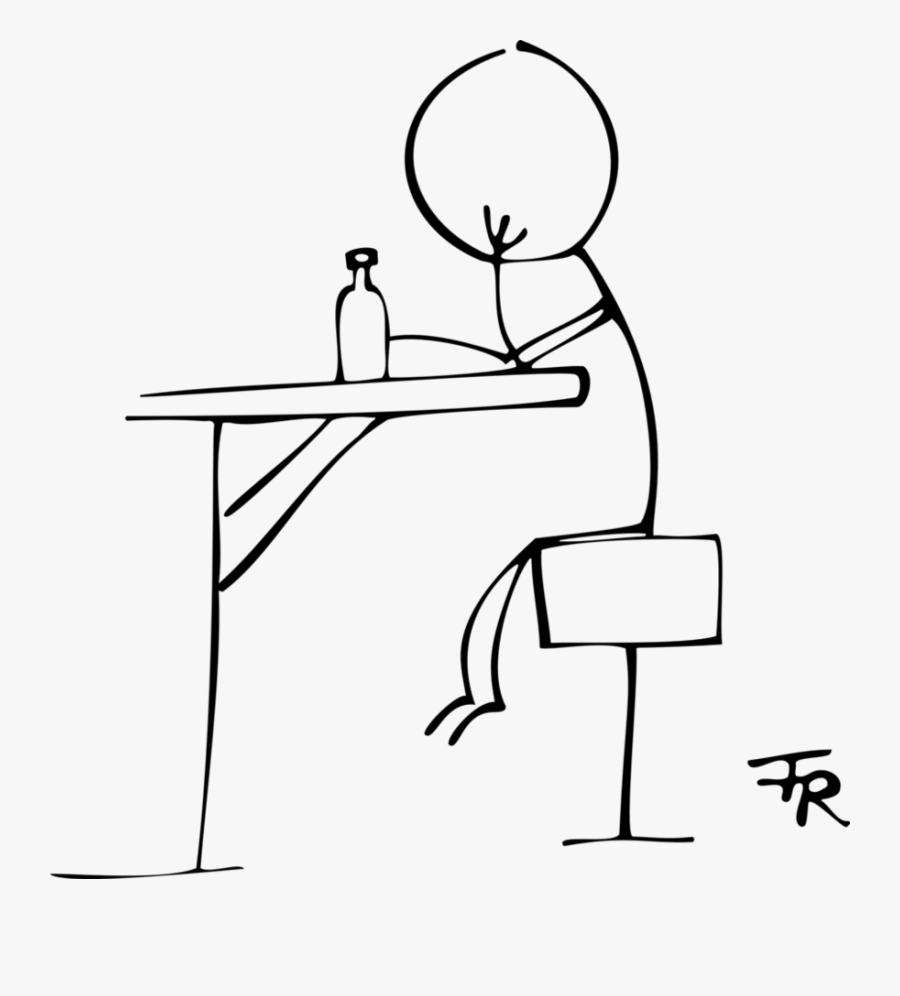 Drunk Drawing Drunk Man For Free Download - Line Art , Free Transparent ...
