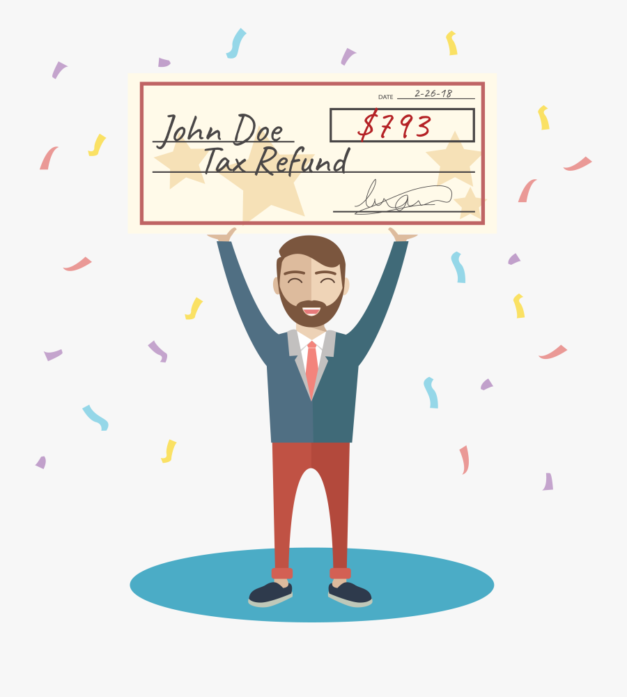 Want Clipart Tax Refund - Cartoon , Free Transparent Clipart - ClipartKey
