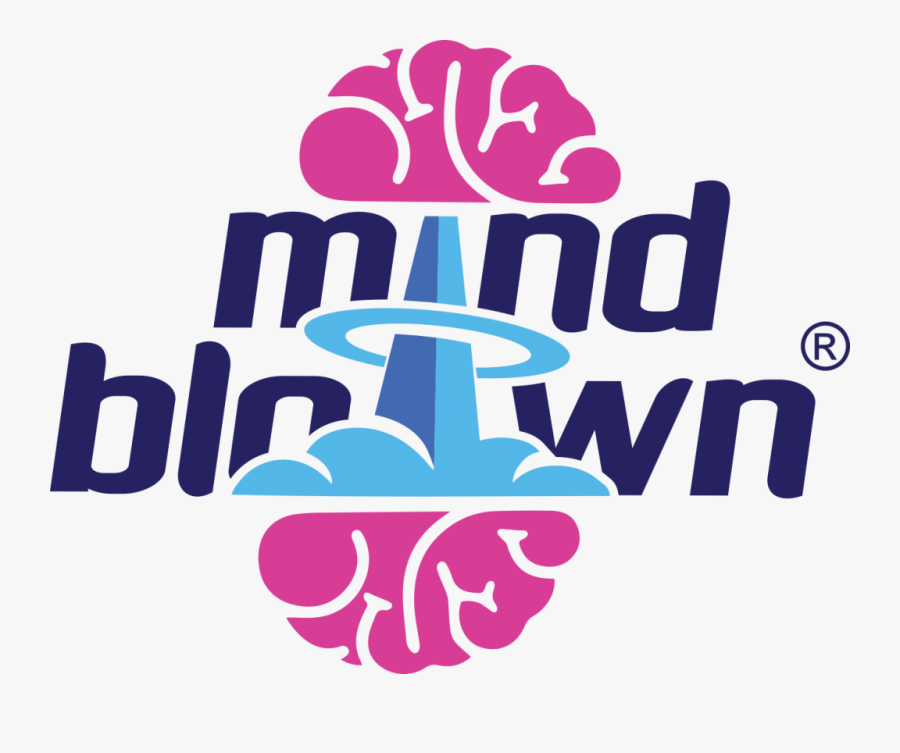 Mind Blown Logo For Light Backgrounds - Poster , Free Transparent ...