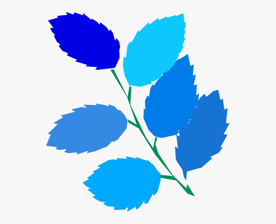 Blue Leaves Clip Art - Spring Clip Art , Free Transparent Clipart ...