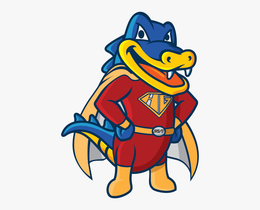 Transparent Gator Mascot Clipart - Snappy Hostgator , Free Transparent ...