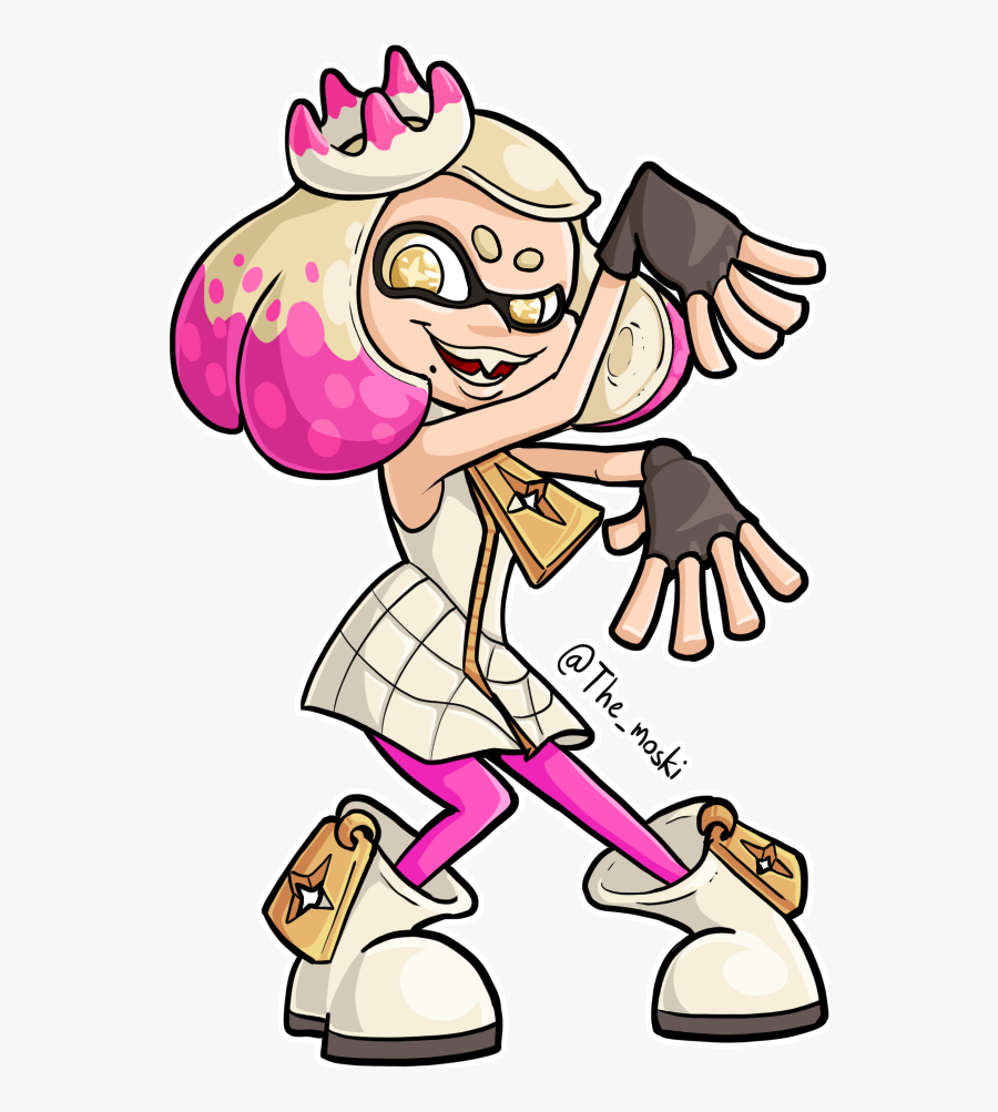 I Included Pearl From Splatoon 2 In My Banner Since - Cartoon , Free ...