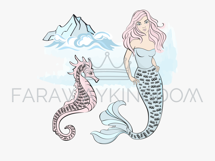Ice Mermaid , Free Transparent Clipart - ClipartKey