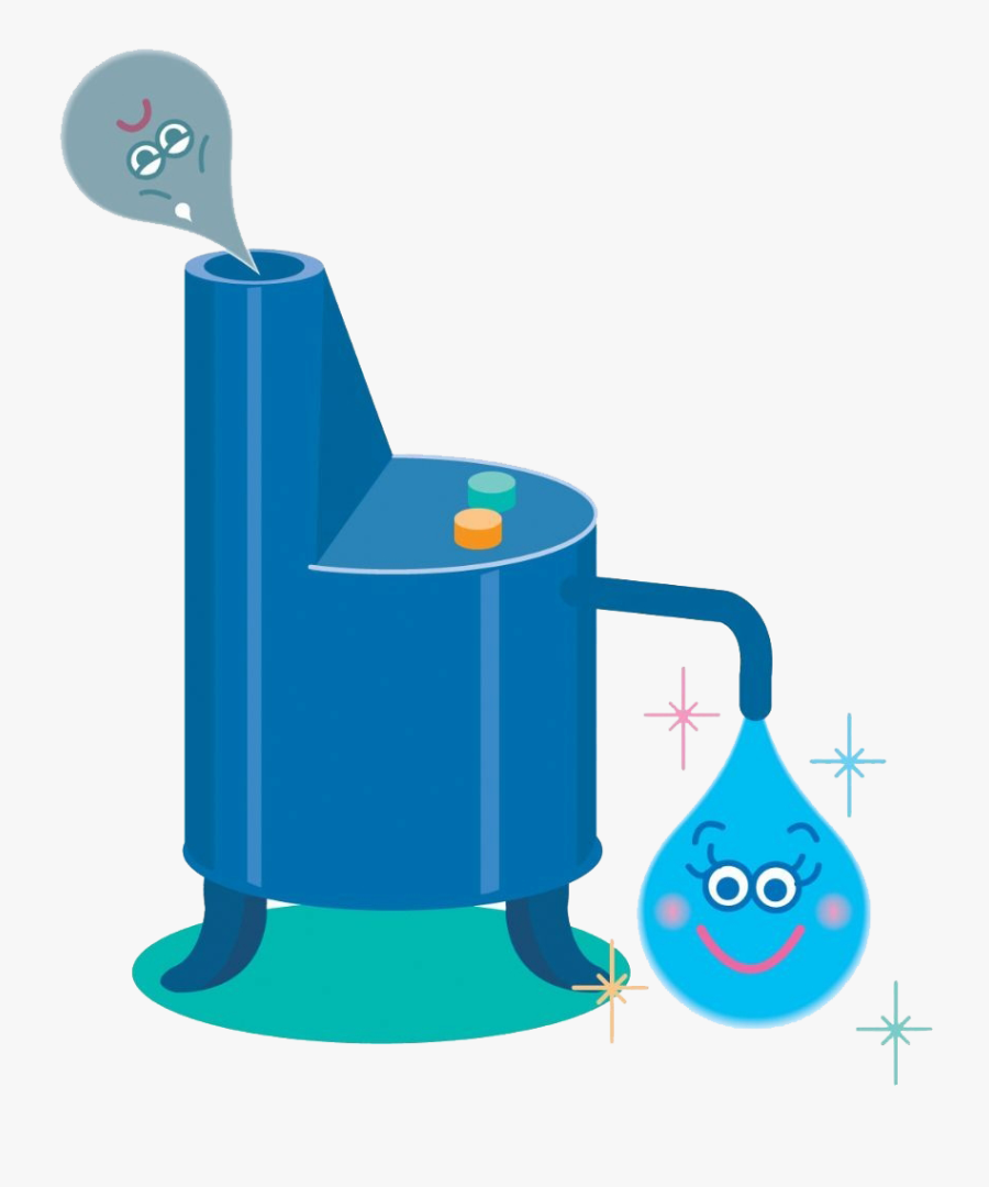 Comics Poster Illustration - Water Purification Cartoon Png , Free ...