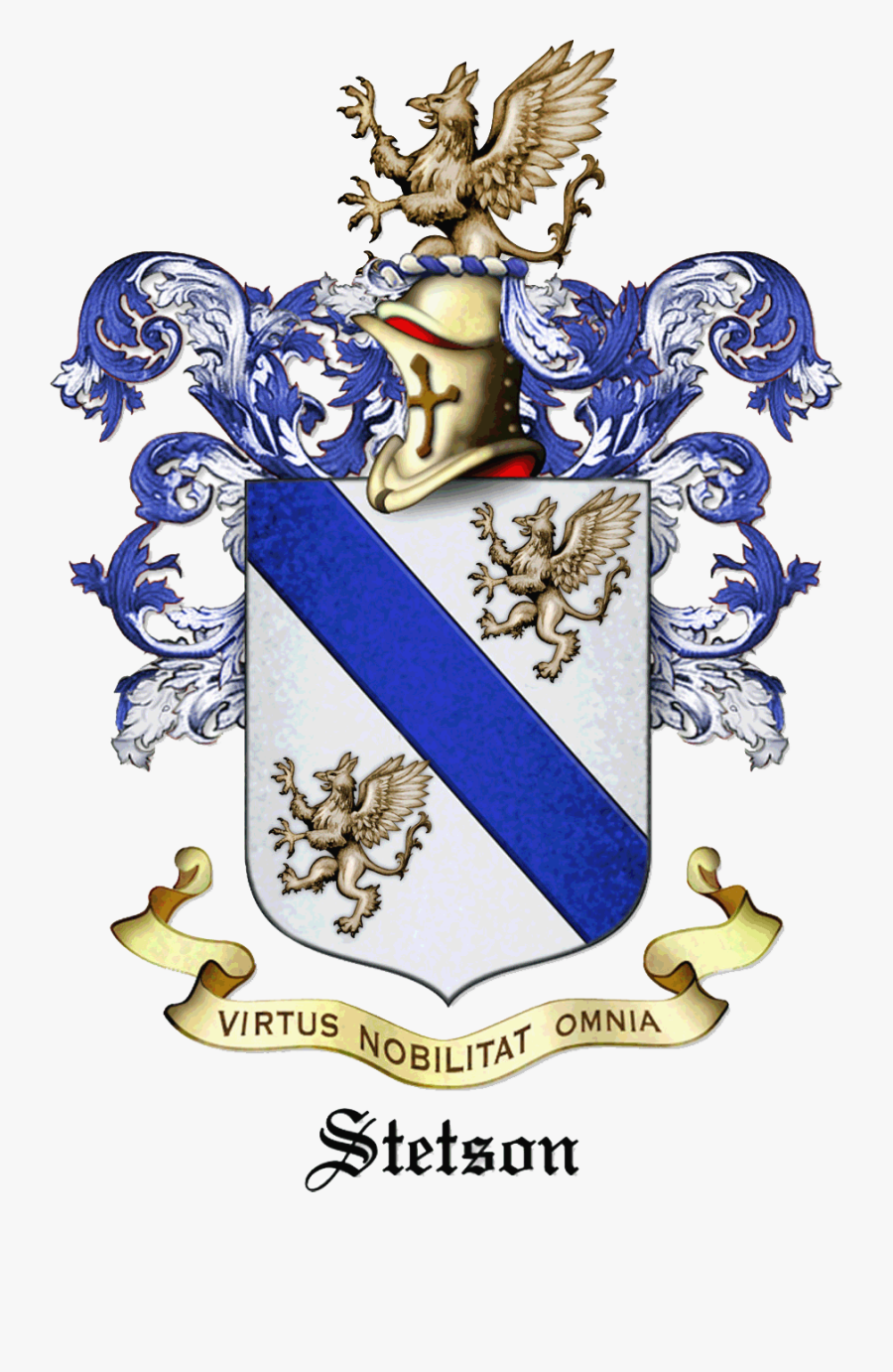 The Stetson Kindred Of America, Inc - Stetson Coat Of Arms , Free ...