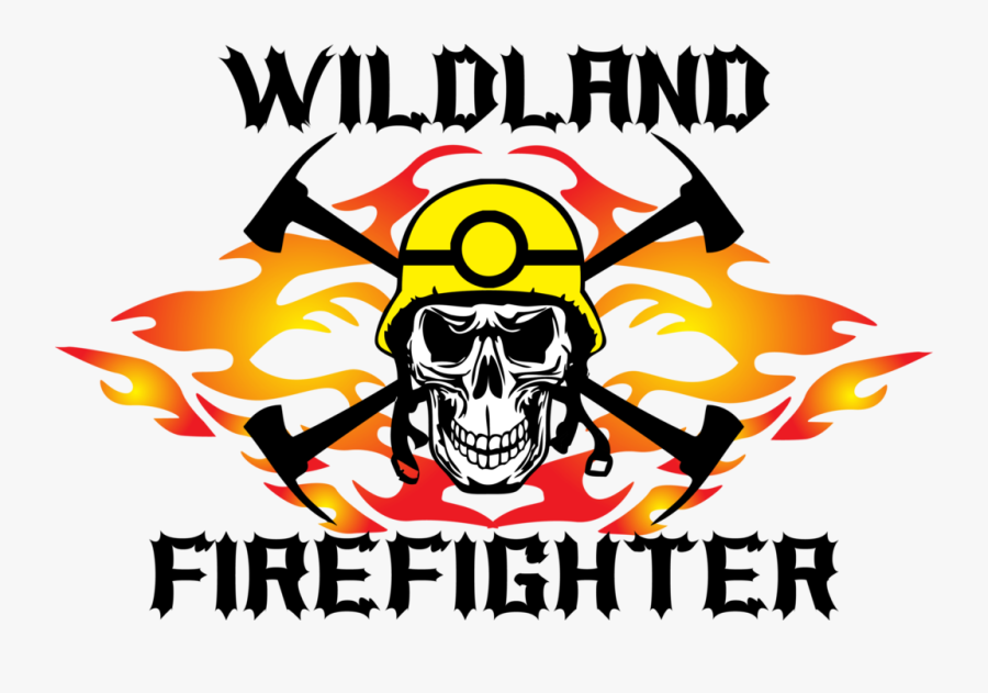 Wildland Flames And Decal - Wildland Firefighter Decal , Free ...