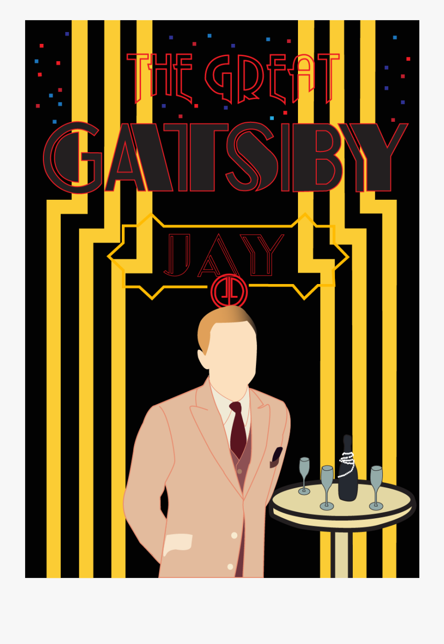 Vector Style Great Gatsby - Great Gatsby Poster Illustrator , Free ...