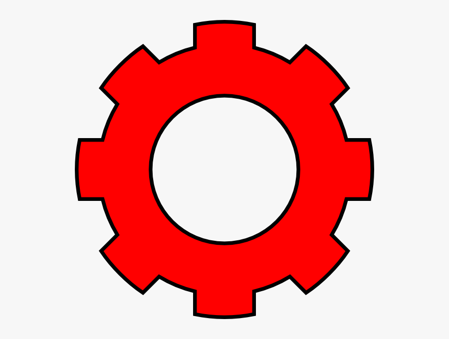 Red Cog And Gear Png - Electrical Engineering Logo Hd , Free ...