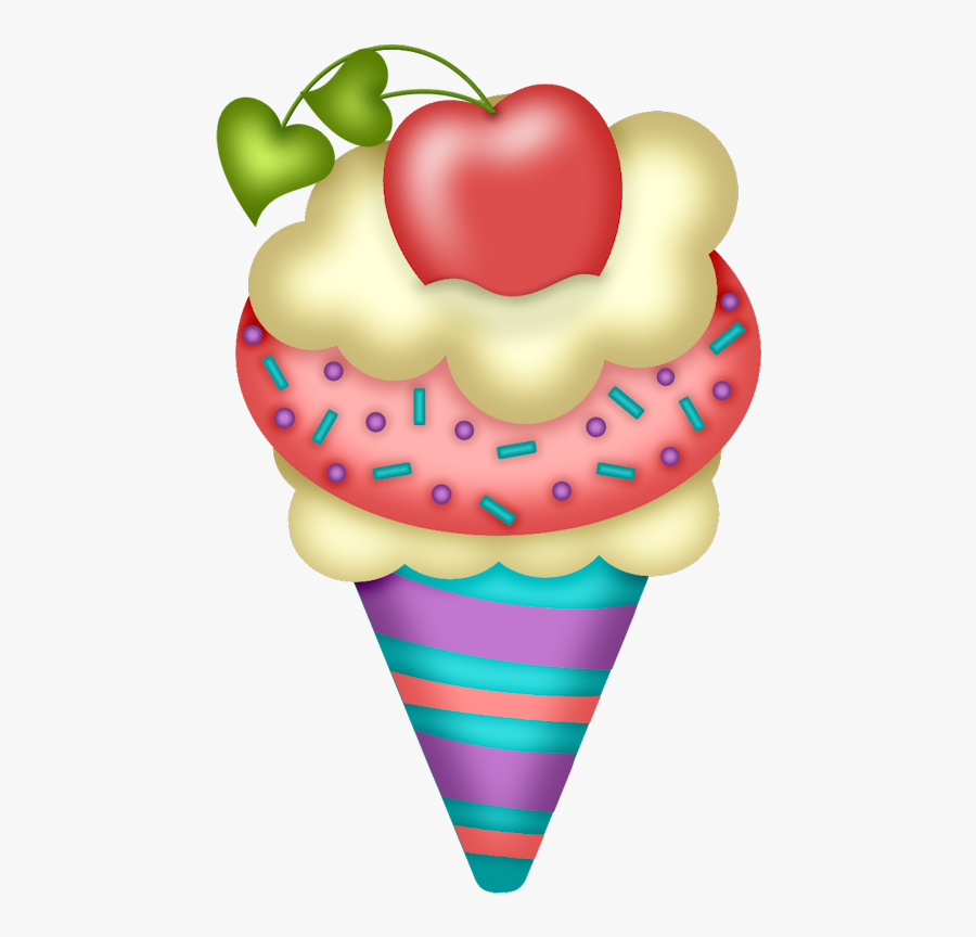 Cone Png Cake Icing Clip Art And Ⓒ , Free Transparent Clipart - ClipartKey