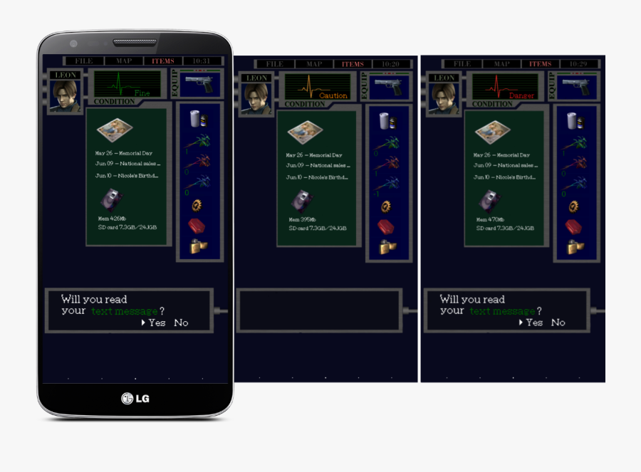 Resident Evil Health Meter , Free Transparent Clipart - ClipartKey