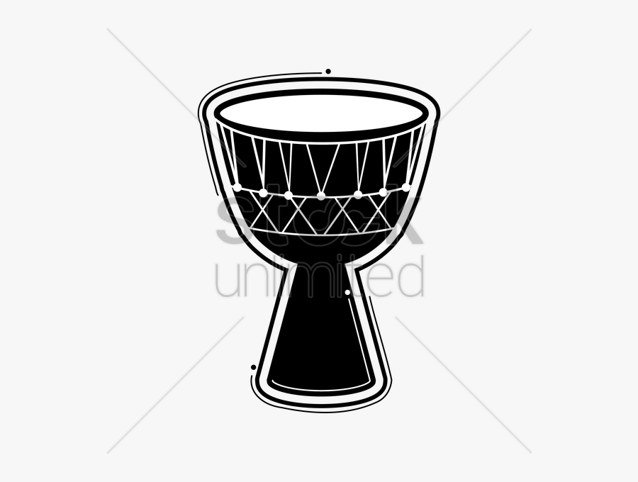 Drawn Instrument African Drum - African Drum Clip Art , Free ...