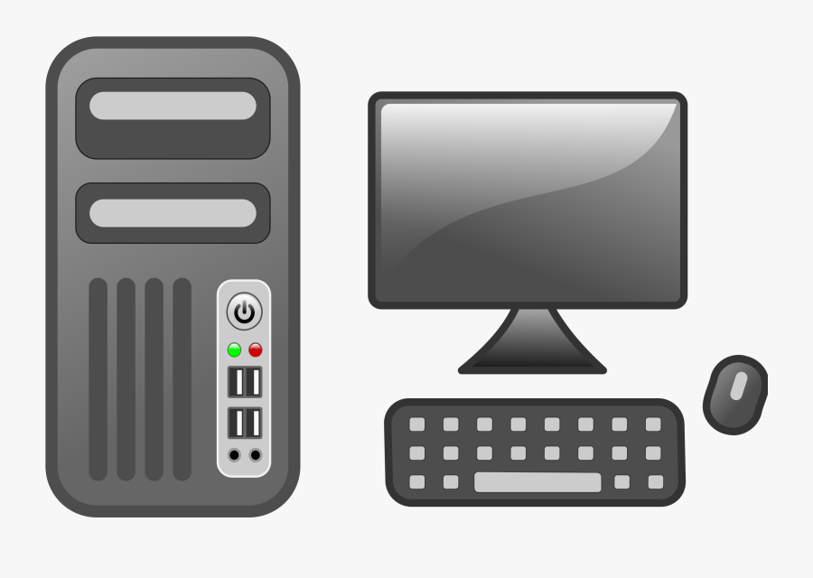 Computer Clipart Computer Station - Workstation Clipart , Free ...