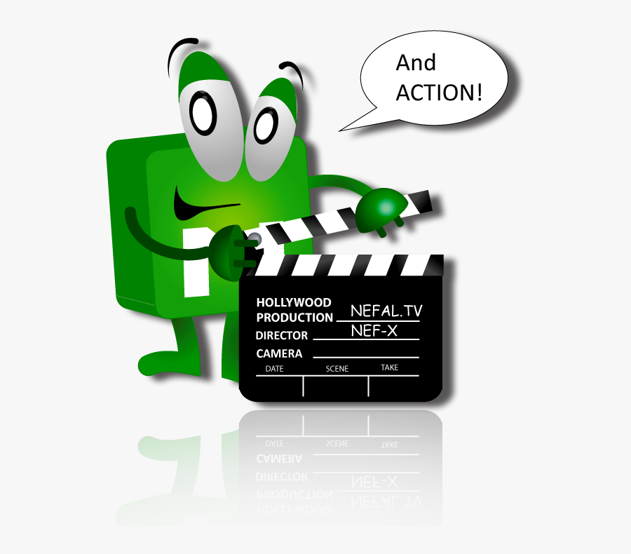 Hollywood Clipart Tv Camera - Cartoon , Free Transparent Clipart ...