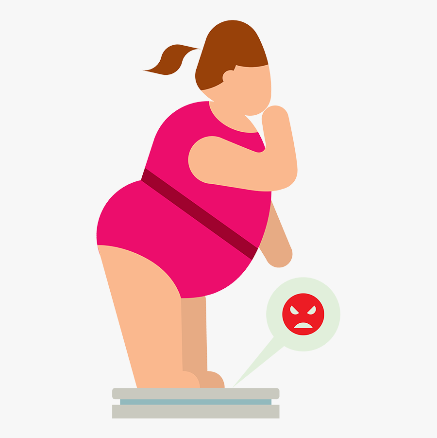 545 X 862 60 - Flat Icons Of Fat People , Free Transparent Clipart ...