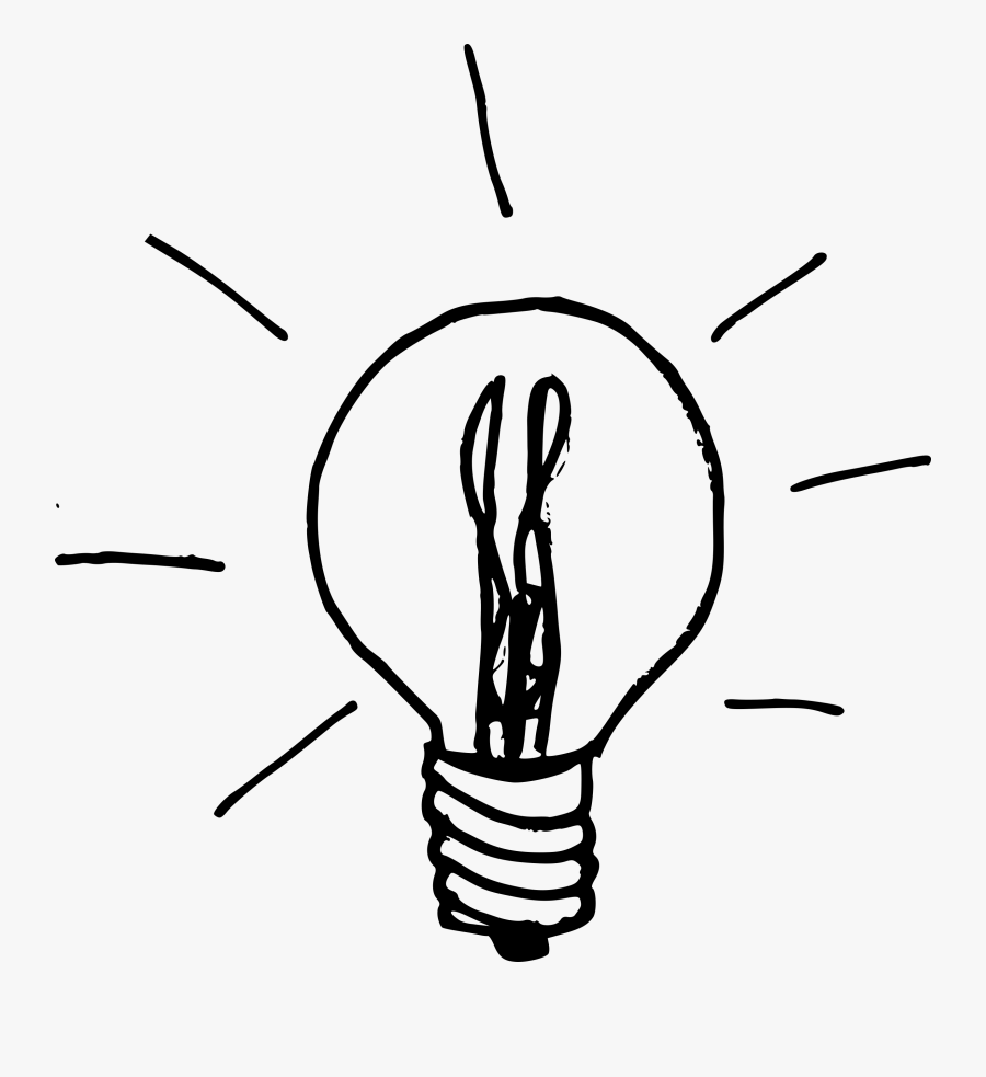 977 X 1024 - Light Bulb Drawing Transparent Background , Free ...