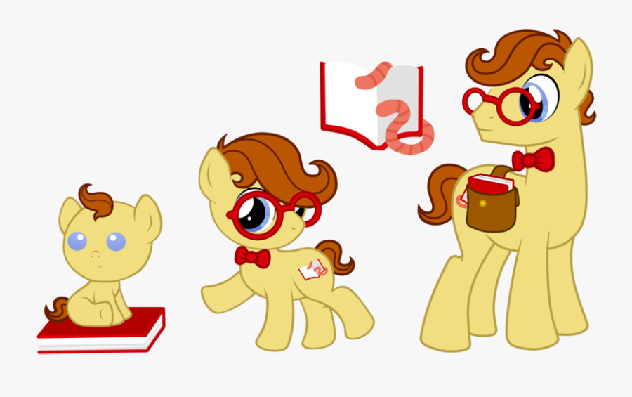 Bookworm Clipart Little - My Little Pony Raspberry Delight Baby , Free ...