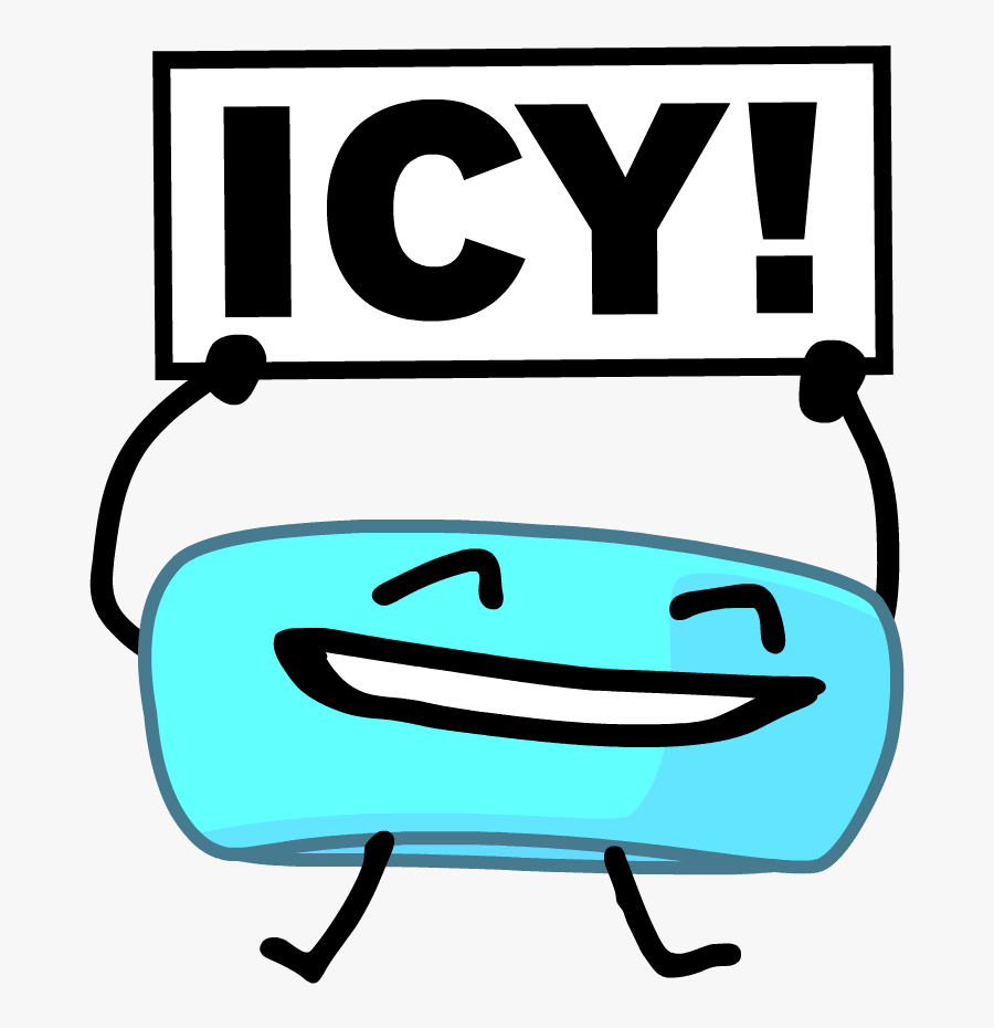 Ice Cube Clipart Icy - Bfdi Go Ice Cube , Free Transparent Clipart ...