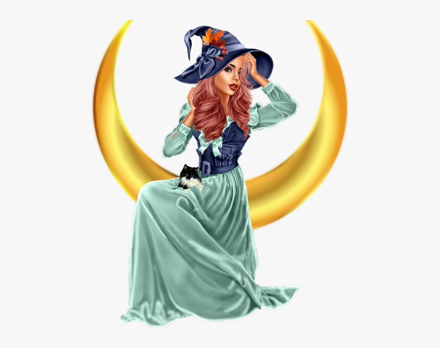 Moon-10 Witch, Clip Art, Witches, Illustrations - Illustration , Free ...