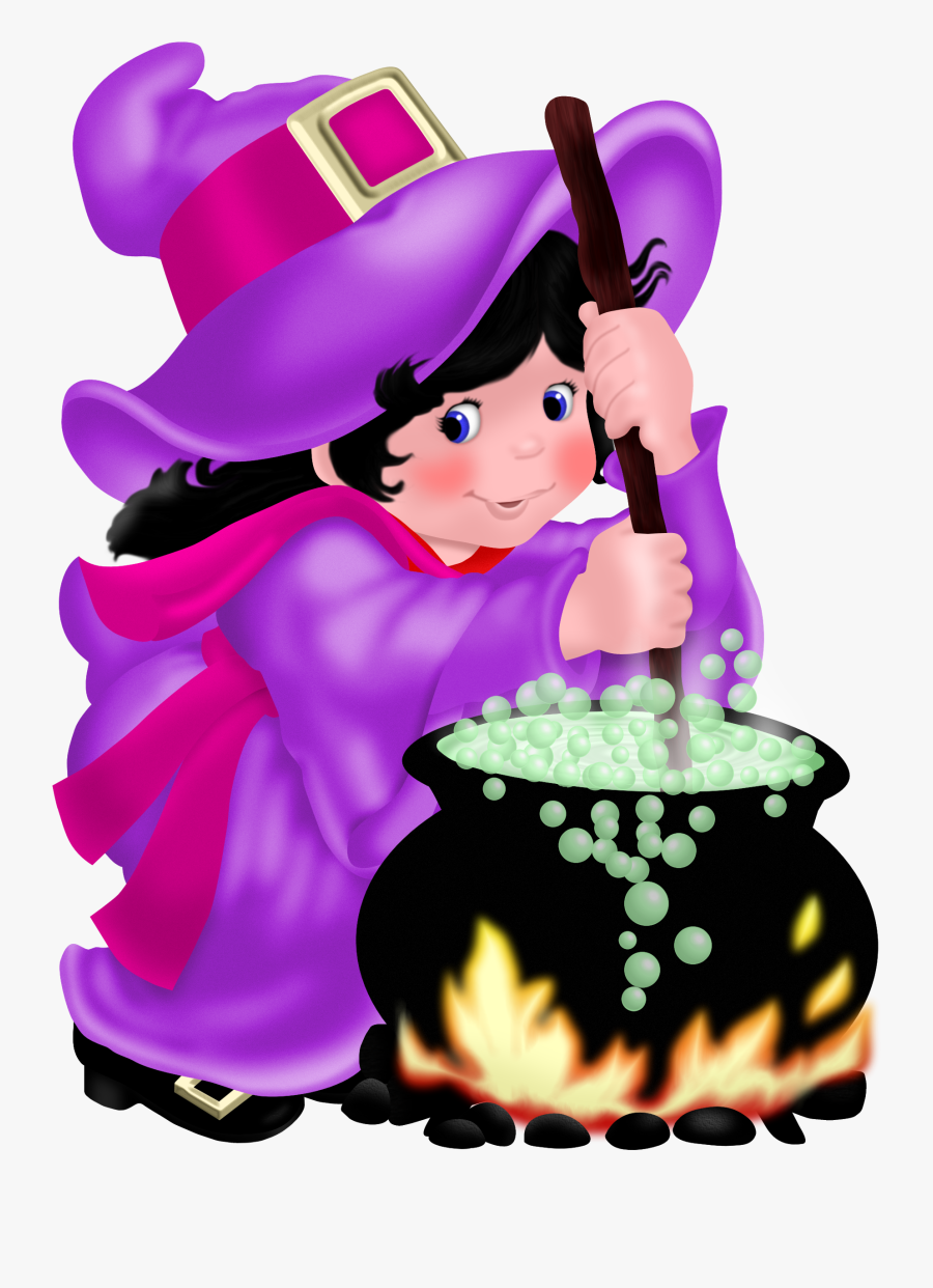 Pink Witch Clipart , Free Transparent Clipart - ClipartKey