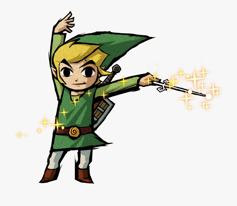 Zelda Clipart Cartoon - Legend Of Zelda Wind Waker Icon , Free ...