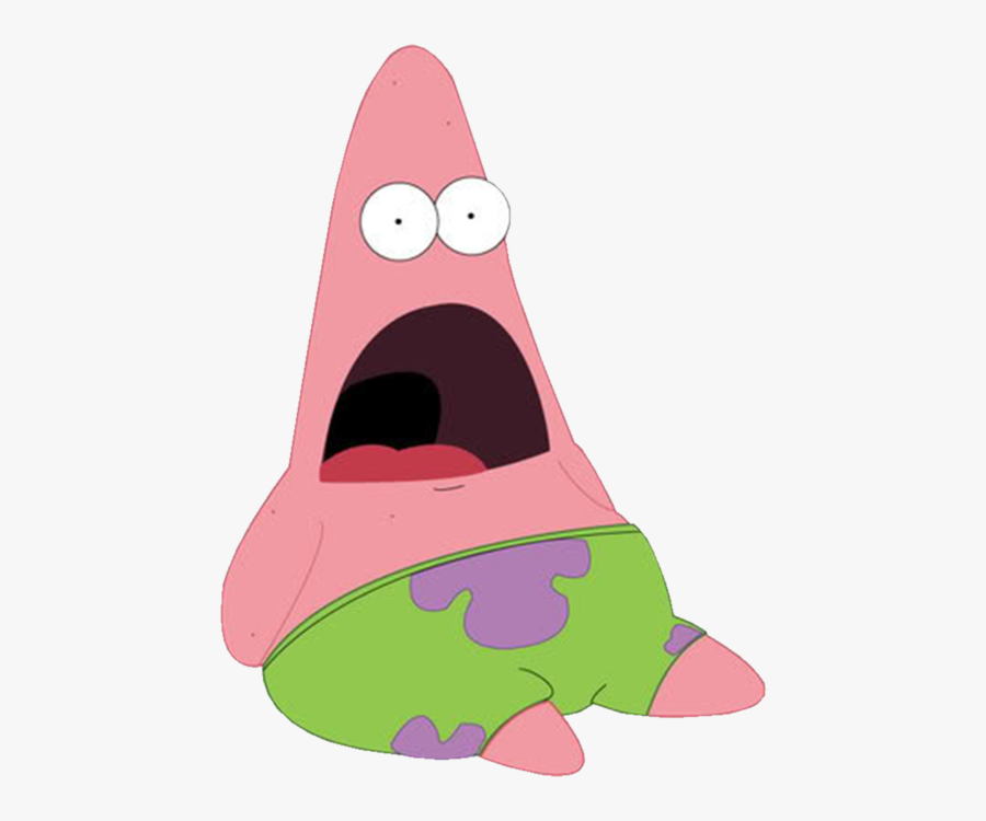 Patrick Star Surprised , Free Transparent Clipart - ClipartKey