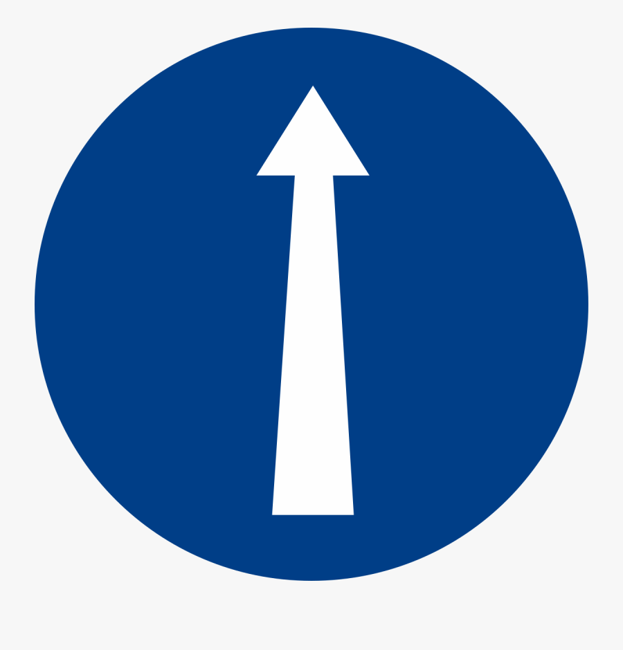 Malaysia Road Sign-go Straight - Go Straight Sign In Malaysia , Free ...