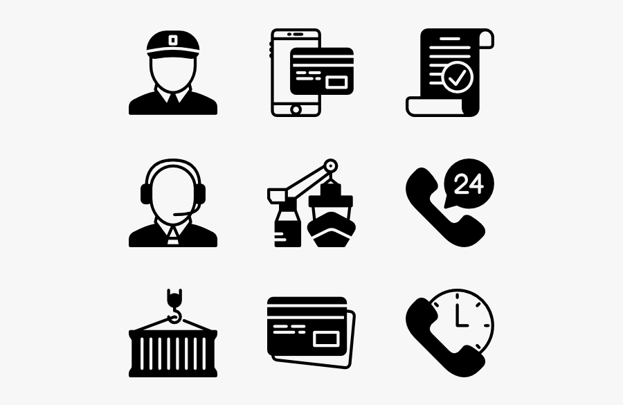 Warehouse Vector Distributor - Workplace Icon , Free Transparent ...