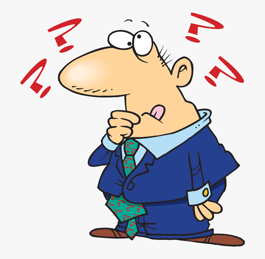 Salesman Question - Questions Cartoon , Free Transparent Clipart ...