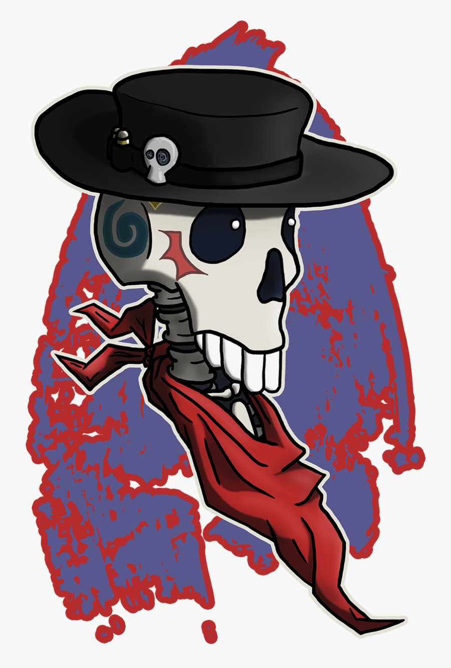 Voodoo Cowboy Badge , Free Transparent Clipart - ClipartKey
