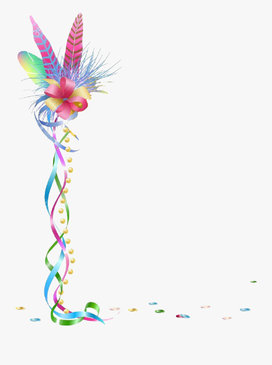 Carnival Mask Border , Free Transparent Clipart - ClipartKey