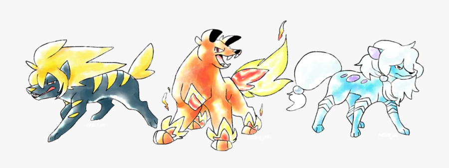 Pokemon Beta Legendary Dogs , Free Transparent Clipart - ClipartKey