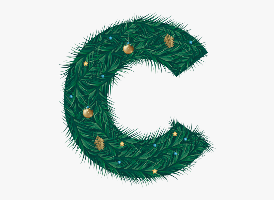 Christmas Letter C Png , Free Transparent Clipart - ClipartKey