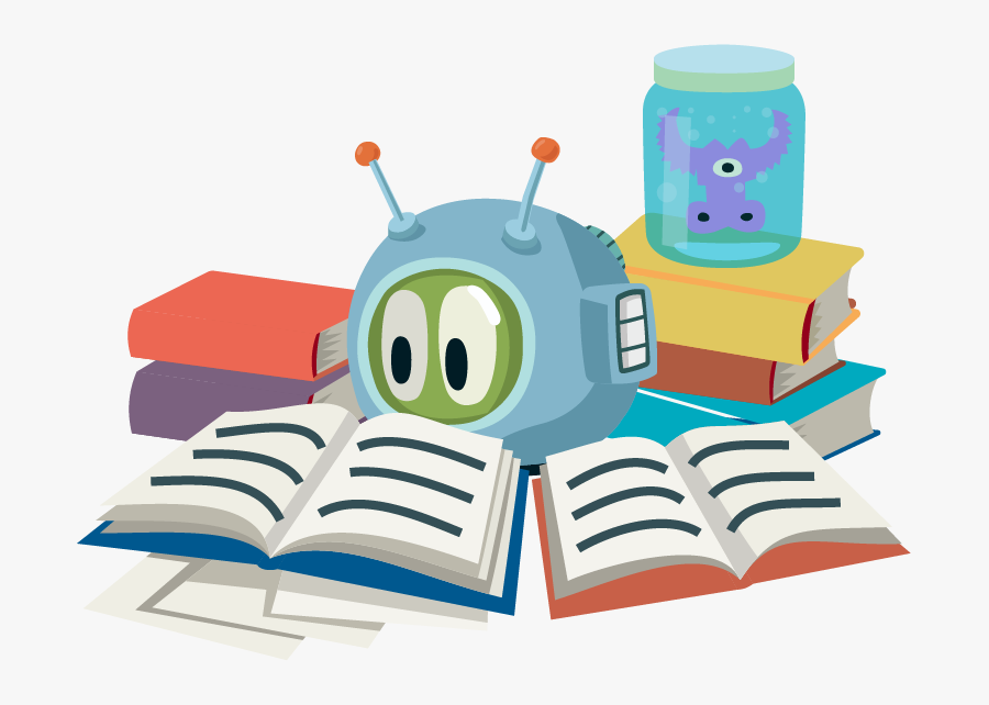 Scottie-reading - Cartoon , Free Transparent Clipart - ClipartKey