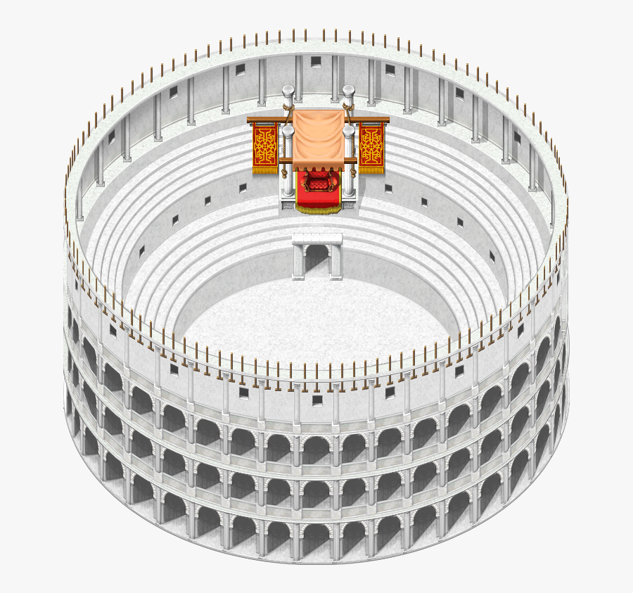 Clip Art Colosseum Aerial View - Rpg Maker Colosseum , Free Transparent ...