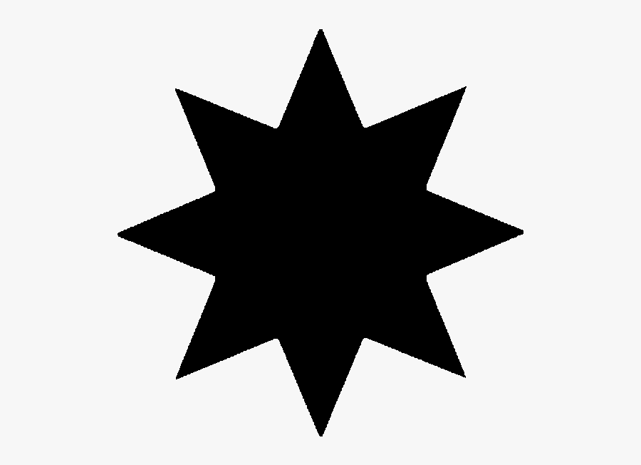 8 Point Star Clipart - Black 8 Point Star , Free Transparent Clipart ...