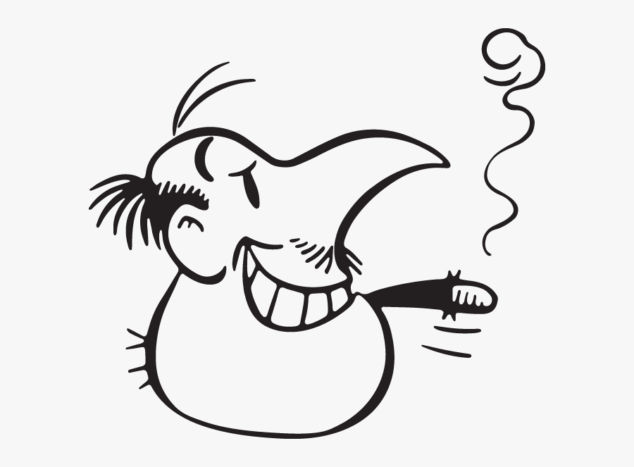 Clip Art Man With Cigar - Cartoon , Free Transparent Clipart - ClipartKey