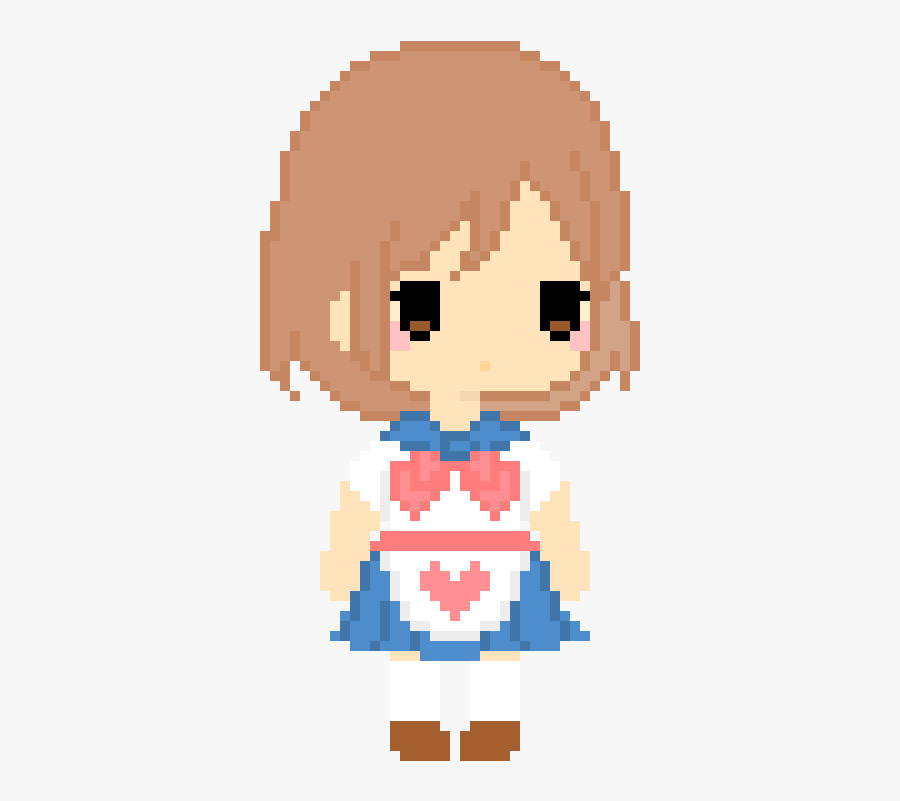 Goth Girl Pixel Art , Free Transparent Clipart - ClipartKey