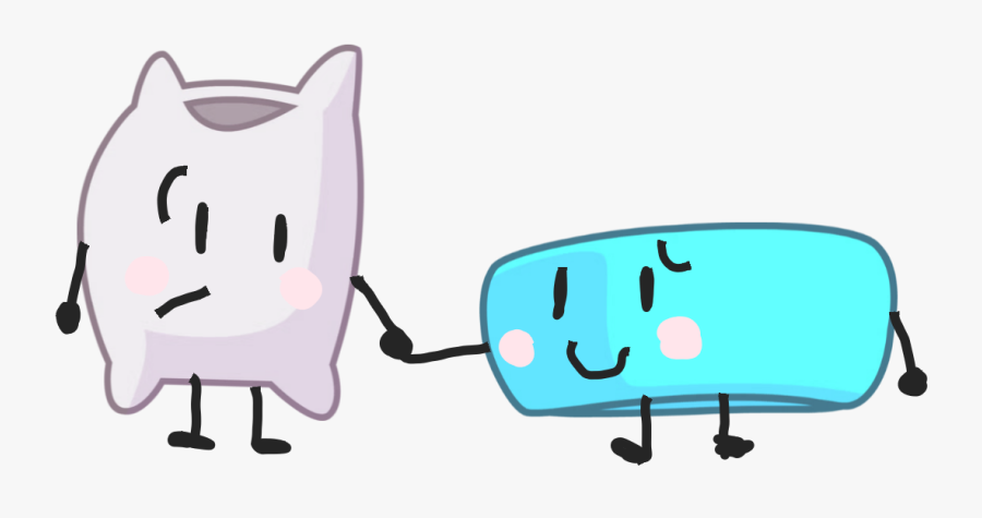 Pillow X Bracelety - Bfdi Pillow X Remote , Free Transparent Clipart ...