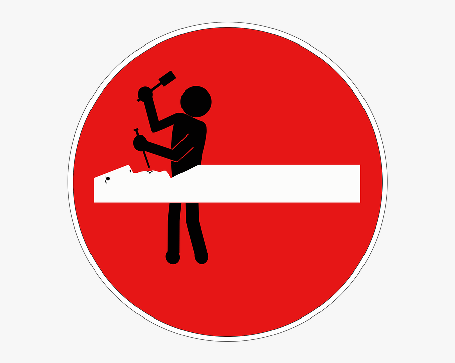 Stick Figure, Road Sign, Traffic Sign, One Way Street - Traffic Sign ...